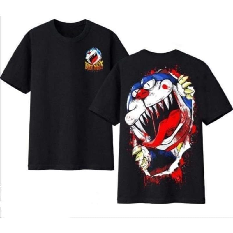 🔥 T-SHIRT VIRAL DORAEMON ZOMBIE 🔥 BAJU DEWASA UNISEX DESIGN LELAKI DAN ...