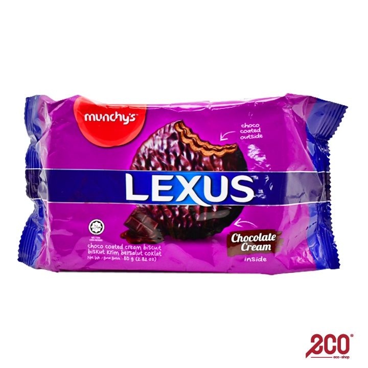 Munchy's Chocolate Coated Cream Biscuit 80G - AB-L008-T01-12 - AB-L008 ...