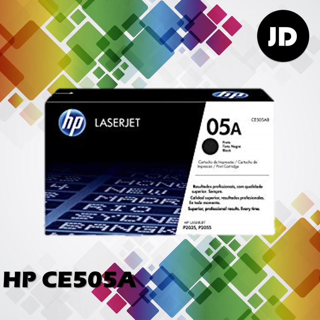 Genuine Original HP Toner - 05A CE505A 505A 505 (Black) - LaserJet ...