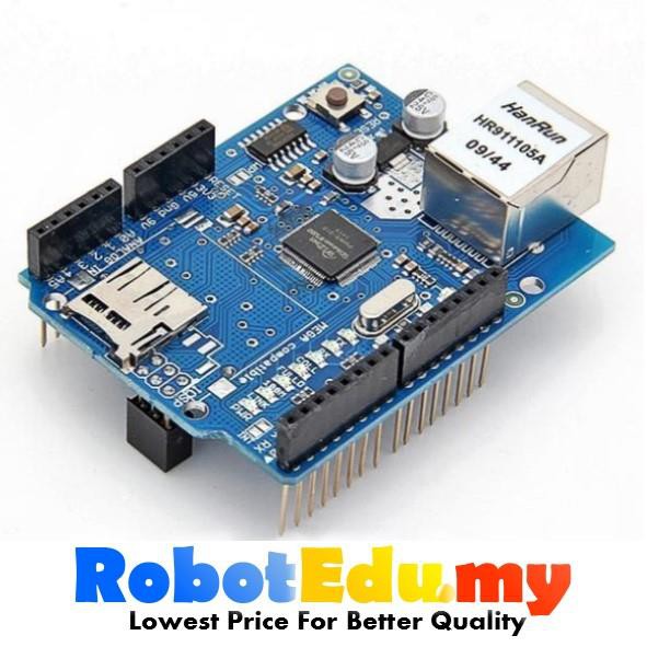 Ethernet W5100 Wifi Internet Shield with micro SD card slot for Arduino UNO R3 MEGA 2560 ...