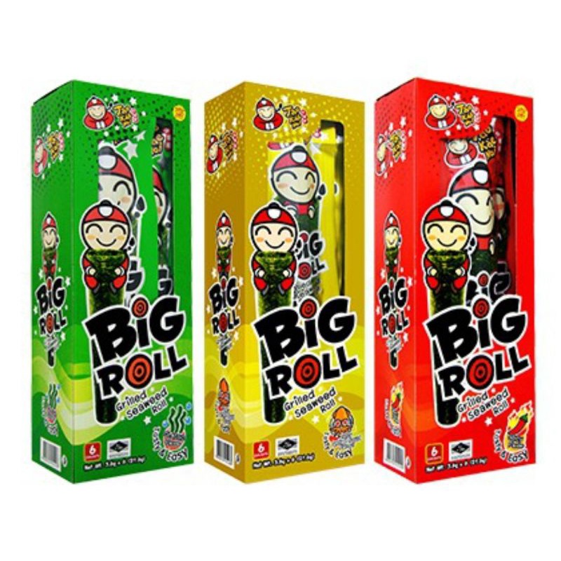 TKN Big Roll Grilled Squid / Spicy / BBQ 3g x 12 (36gm) NATIONWIDE ...