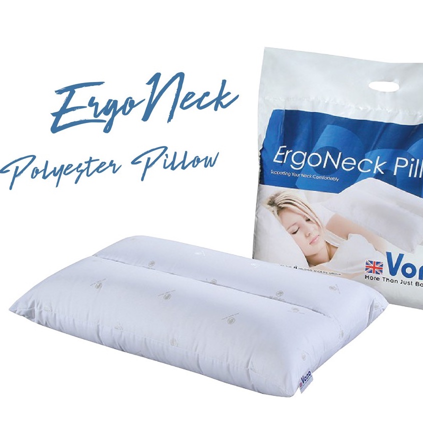 VONO Ergo Neck King Koil Supersoft Compressed Pillow /King Koil Super ...
