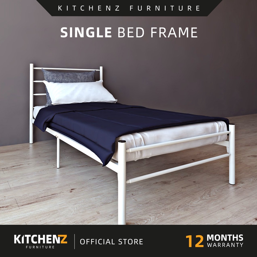 KitchenZ Sabah 3V Single Bed Frame katil single single bed katil bujang Powder Coated Metal 3VEY900F Shopee Malaysia