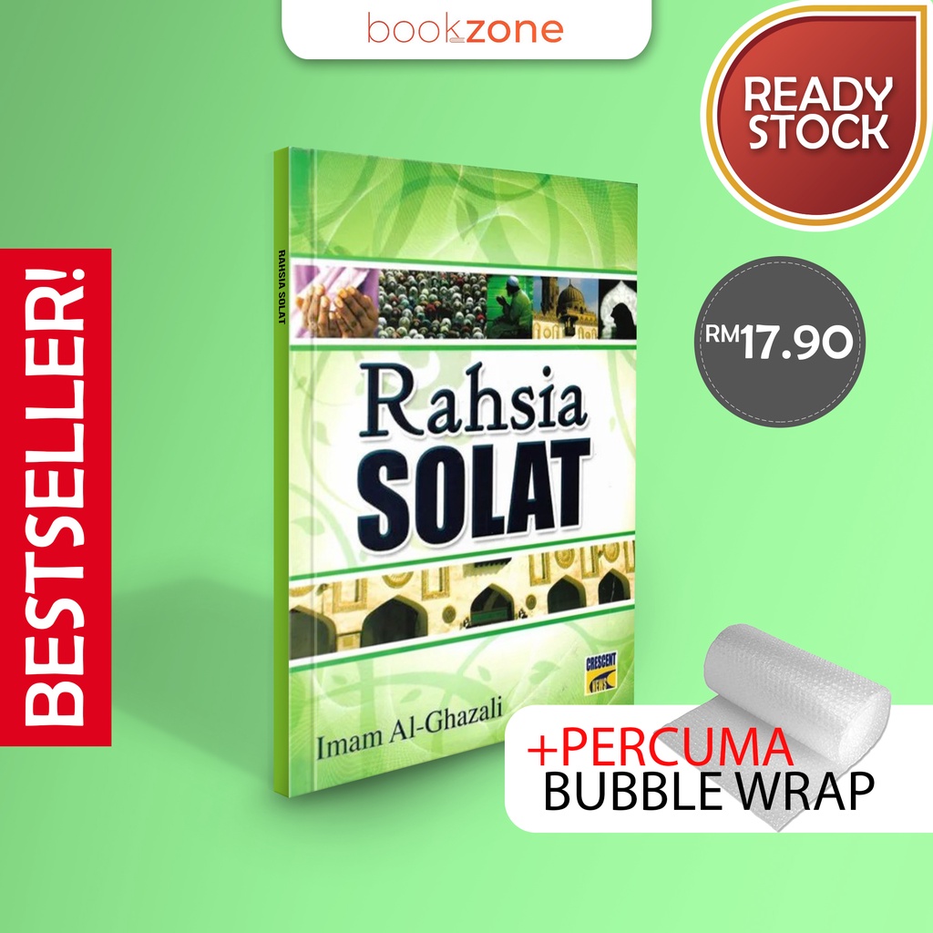 [ 100% Original Crescent News ] Rahsia Solat oleh Imam Al-Ghazali Buku Agama Buku Ibadah Solat ...