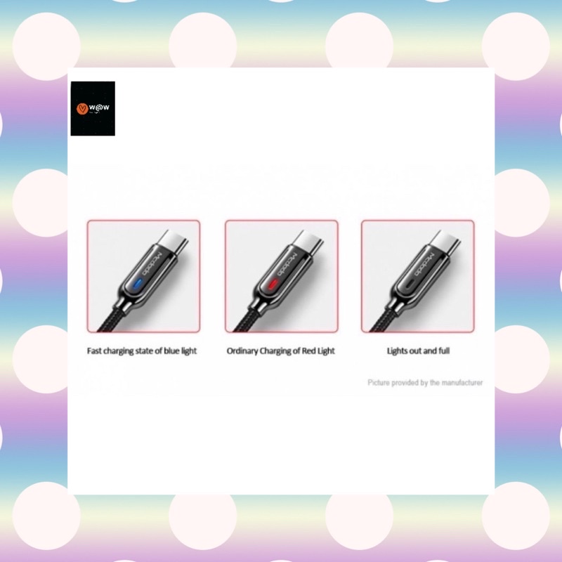 mcdodo cable auto cut off type-c | Shopee Malaysia