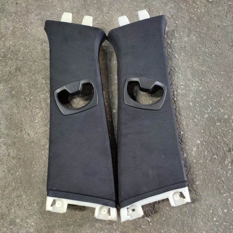 BMW E90 M3 335 328 Interior B Pillar Trim Cover Set Pair Black M Sport ...
