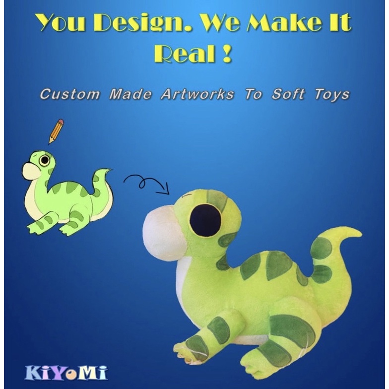 Portrait / children drawing / 2D drawing - Custom Hand Made Cute Plush ...