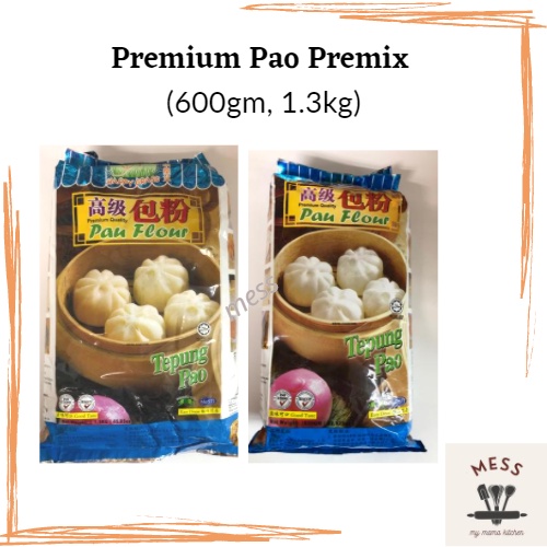 Pau mix pao premix / Tepung pao premix (600gm, 1.3kg) | Shopee Malaysia