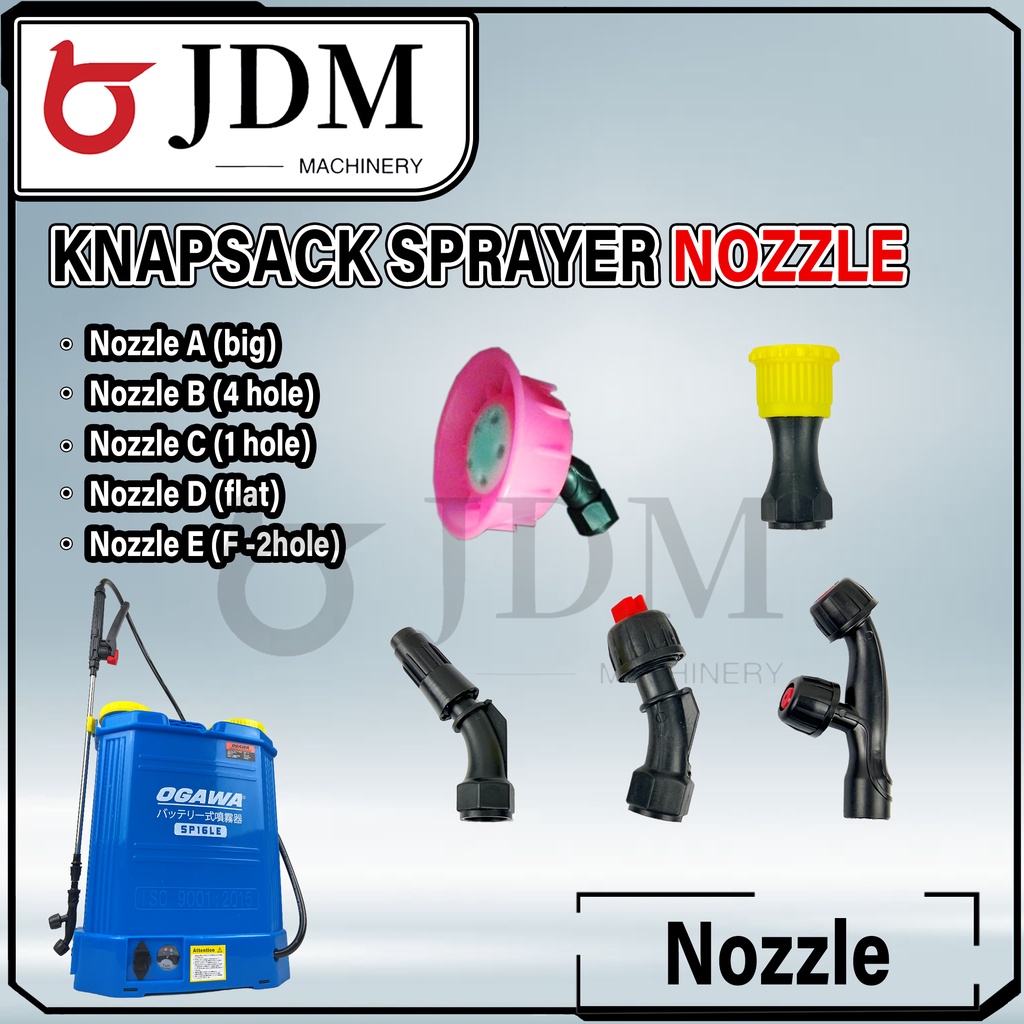 JDM BATTERY SPRAYER NOZZLE KEPALA PAM RACUN Koshi FST Victa Kaba Ogawa ...