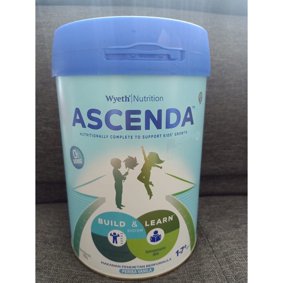 Wyeth Nutrition Ascenda Milk Formula Powder 850g (Expired Date Year 2024) | Shopee Malaysia