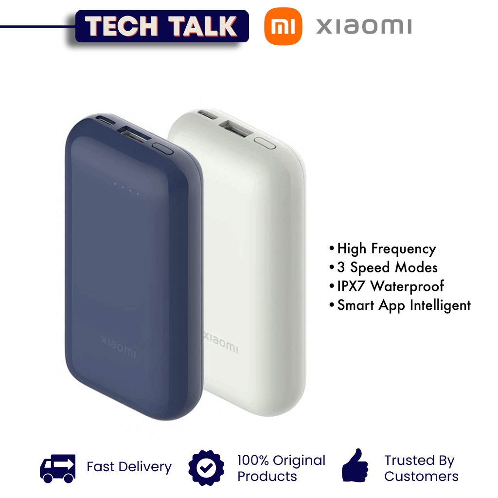 Xiaomi 10000mAh Mini Power Bank Pocket Edition Pro with 33W Max Output ...