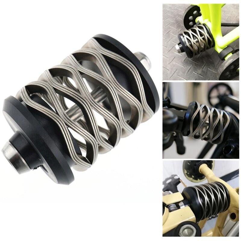 Aceoffix Rear Shock absorber springs Lockable Triple Layer suspension ...