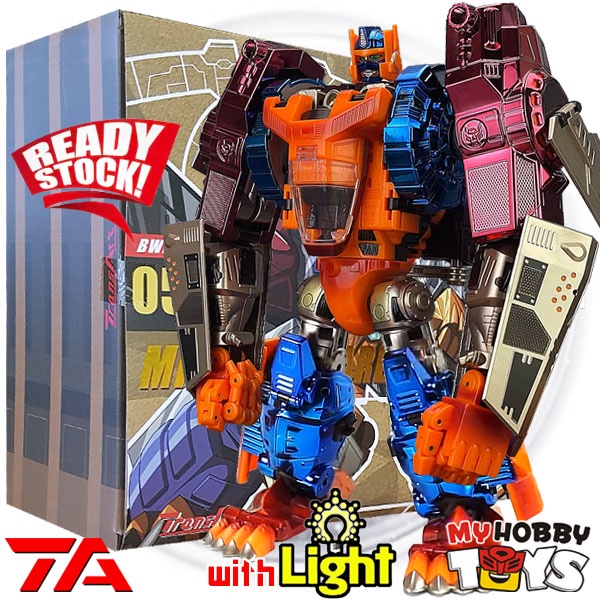 TA TransArt Toys Transformable Robot - BWM05 Mighty Guardian Transmetal ...