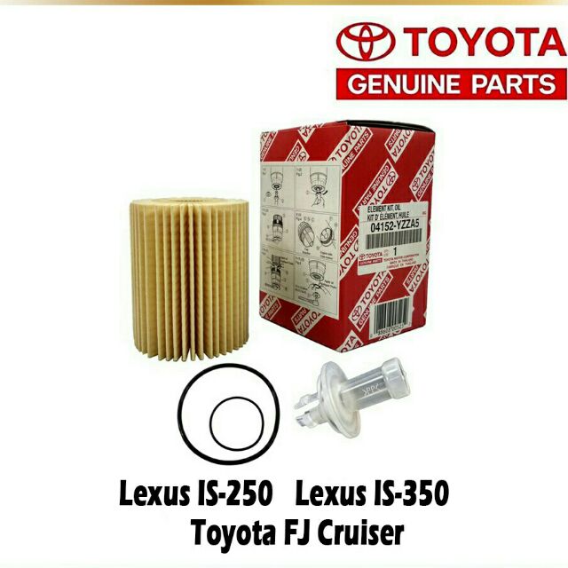 Original Toyota Oil Filter 04152-YZZA5 - Lexus LS250 / Lexus LS350 / FJ Cruiser | Shopee Malaysia
