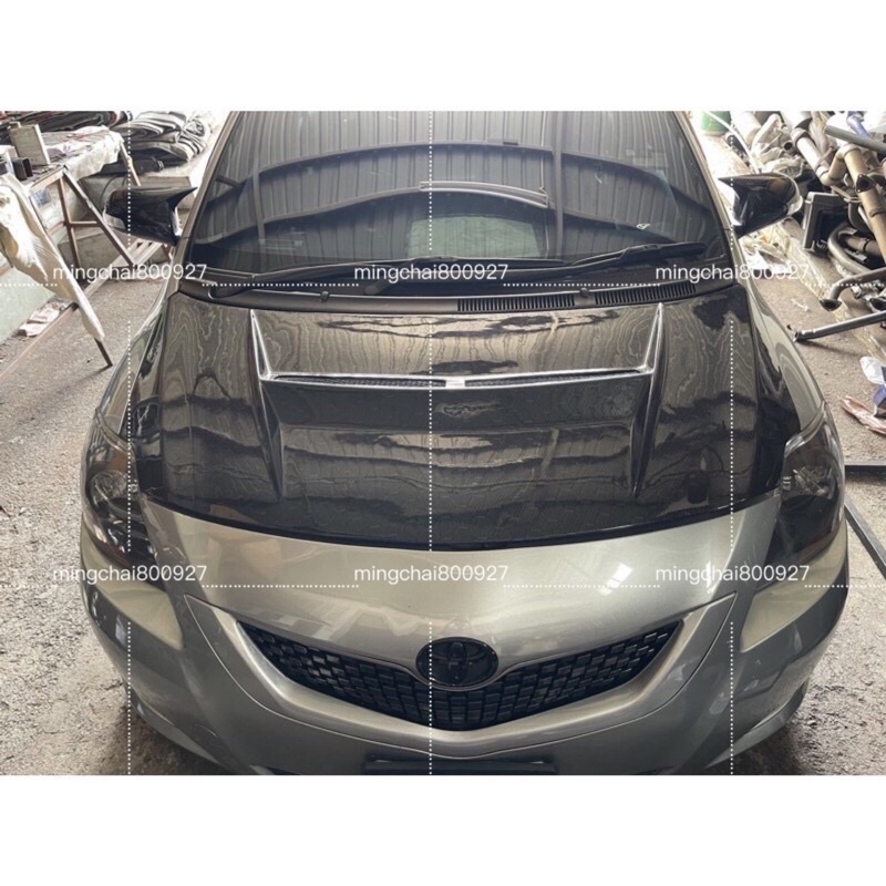 🔥👍Toyota Vios NCP93 08-12 Custom Made Front Hood/Bonnet Fiber NO PAINT ...