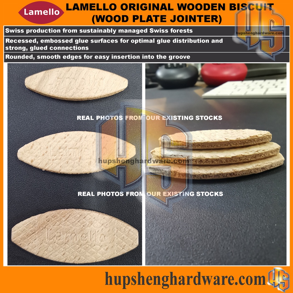 Excel Wood Dowel Pins 1,000 X Lamello Wooden Jointing Biscuits Dowels ...