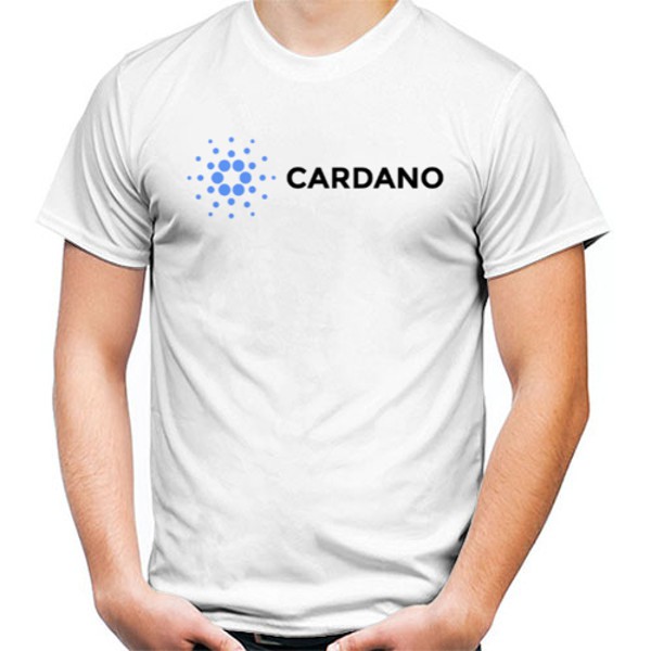 Grandsale Distro T-Shirt ADA Cardano Cryptocurrency Men's T-Shirt RED ...