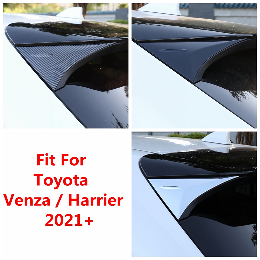 Car Rear Tail Window Sequins Panel Spoilers Decor Cover Trim For Toyota ...