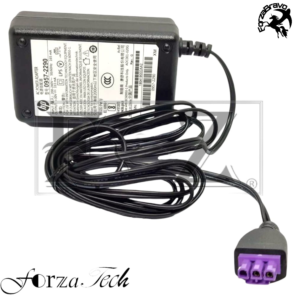 Hp DeskJet Ink Advantage 2516 HP Printer Adapter 2520HC 30V 333MA Power ...