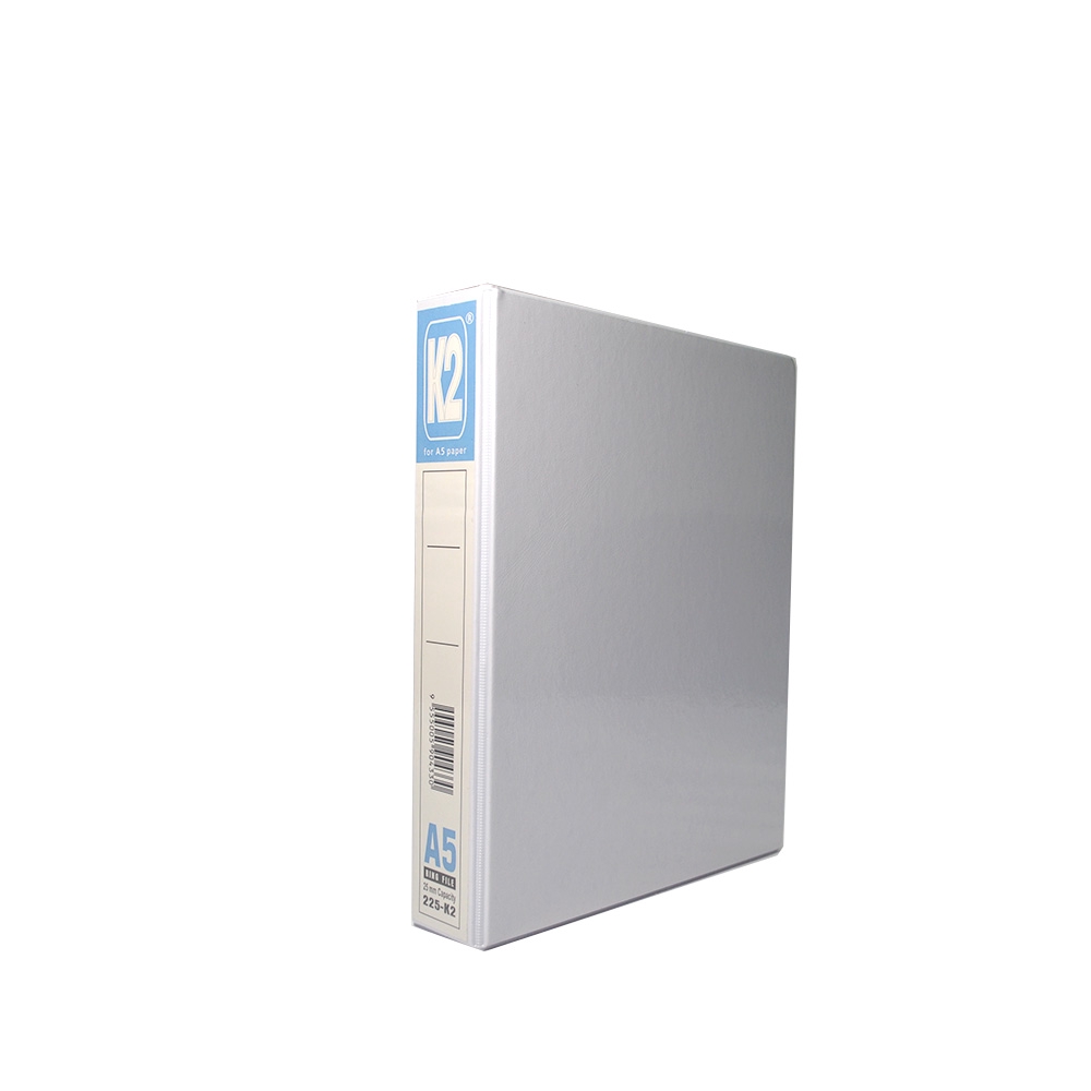 K2 A5 25mm 2D Ring File PVC Ring Binder Folders (30pcs per box) | Fail ...