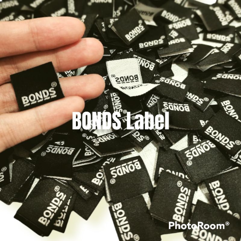 Label pakaian Kemasan Leher / Neckband clothing labels branded- Bonds ...
