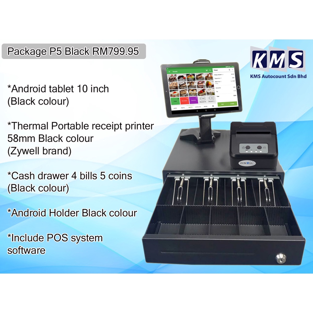 HOT SELLING!! Tablet Mesin Cashier POS System Mesin Kaunter Cashier ...
