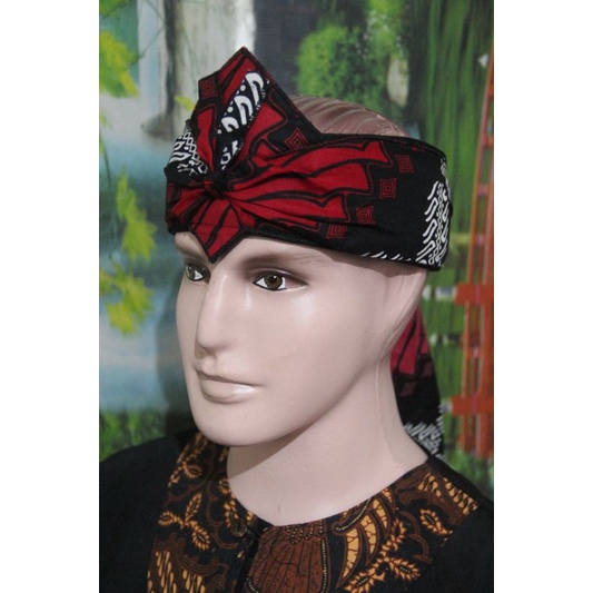 MERAH Traditional Sundanese Javanese Headband, A Kilo Of mahkuta wangsa ...
