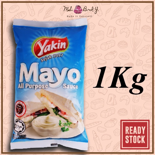 【READY STOCK 】1Kg / YAKIN SEDAP Mayo Pouch / All Purpose Sauce / Halal ...