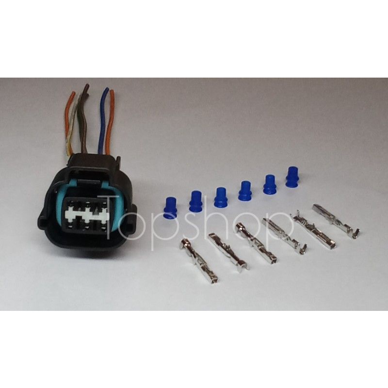 Proton Waja Stepper Motor IDLE Air Control Valve Socket Connector 6 PIN ...