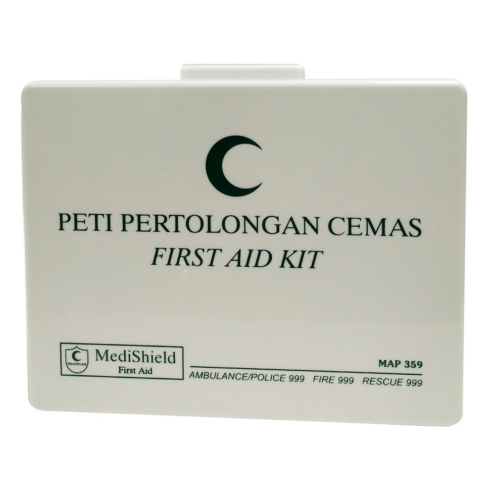 Medishield First Aid Kit / Box Equipped MAP 359 (EXP: July 2027 ...