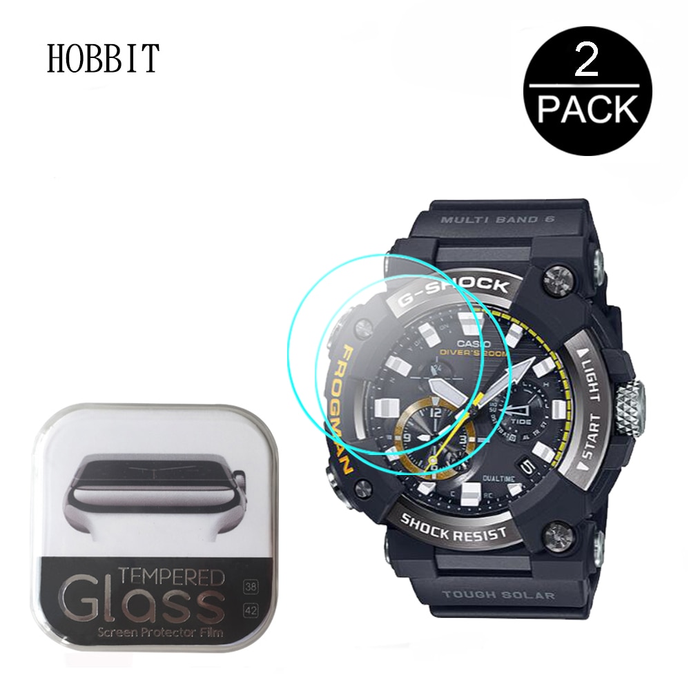 2Pcs 9H Anti-Scratch Tempered Glass For Casio G-Shock GWF-A1000 1A 1A2 ...