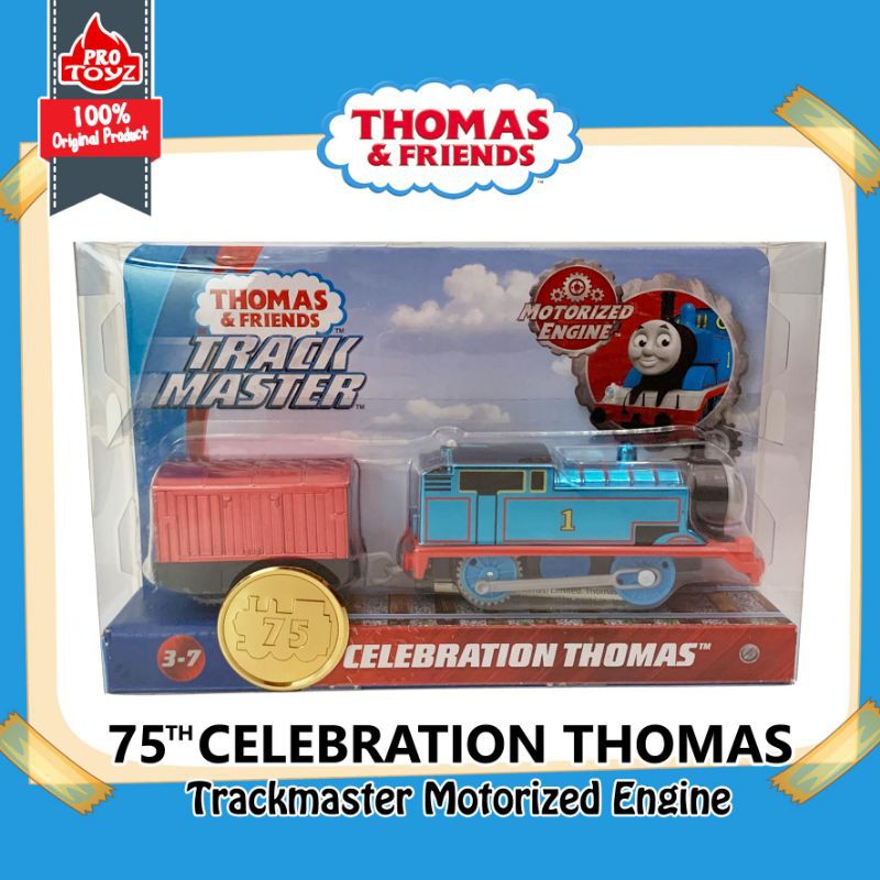 Thomas And Friends TrackMaster Motorized Engine 75th CELPRATION SERIES ...