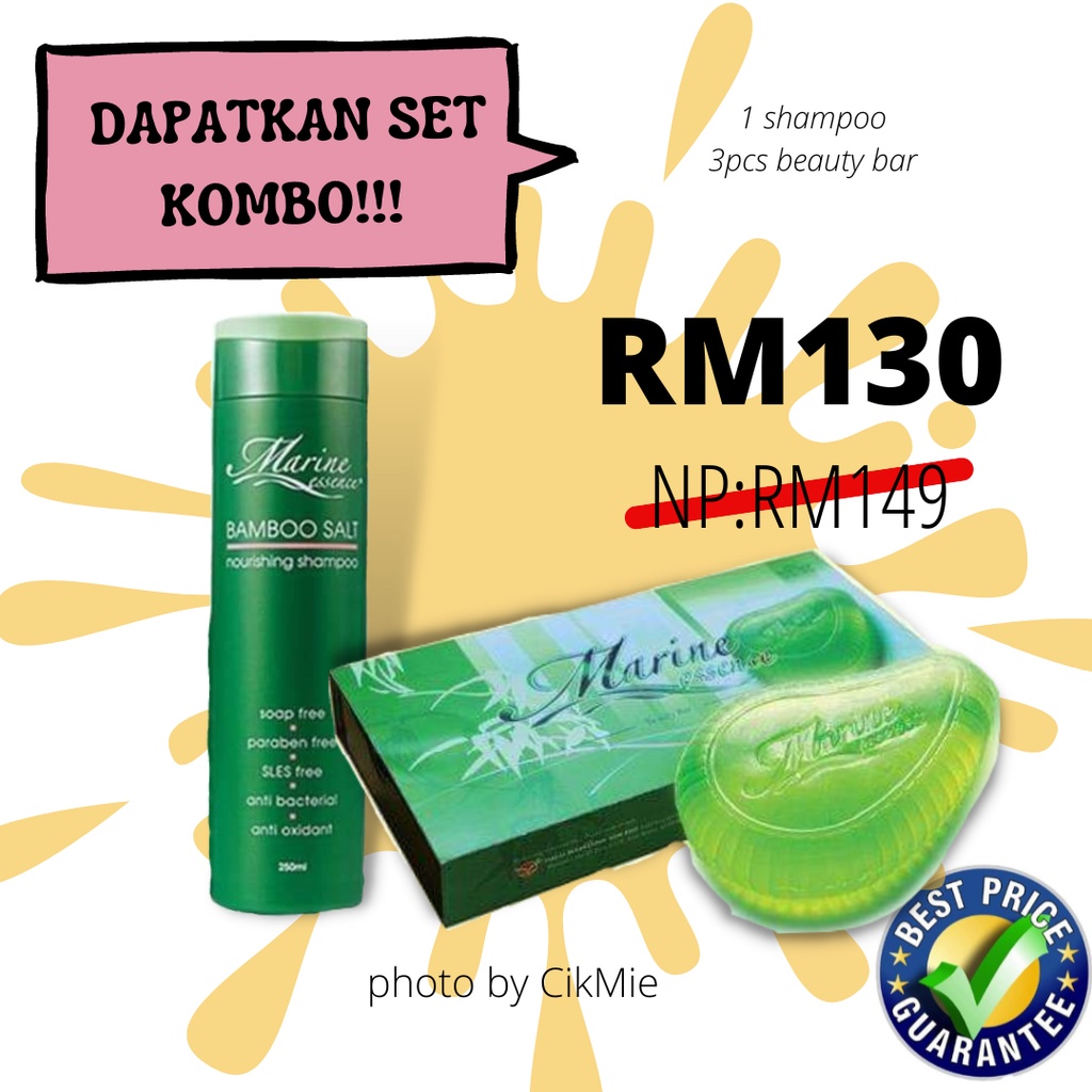 [READY STOCK]SET GARAM BULUH💯ORIGINAL HAI O MARINE ESSENCE KESAN PARUT LAMA KELEMUMUR KUTU ...