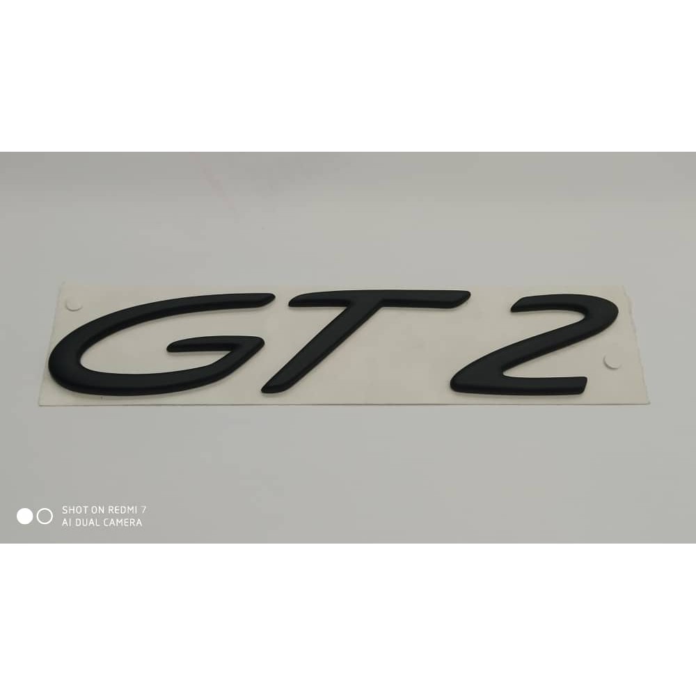 PORSCHE GT2 EMBLEM LOGO | PORSCHE LOGO | Shopee Malaysia