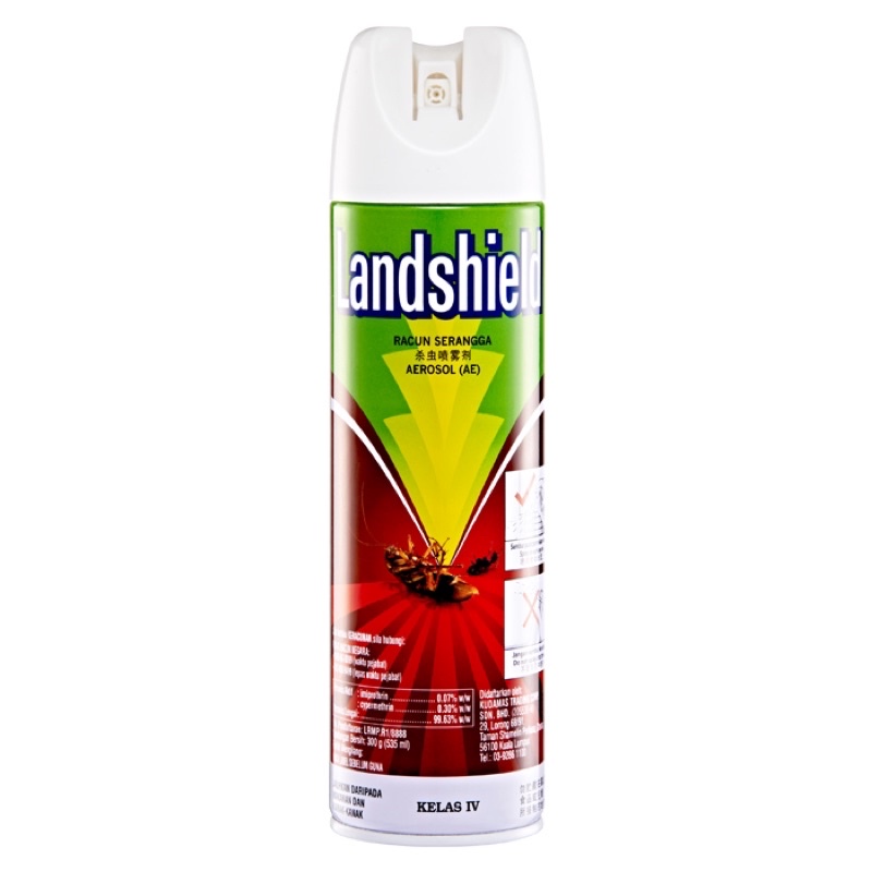 Landshield Insecticide Aerosol Water Nased Cosway Spray Lipas Cockroach ...