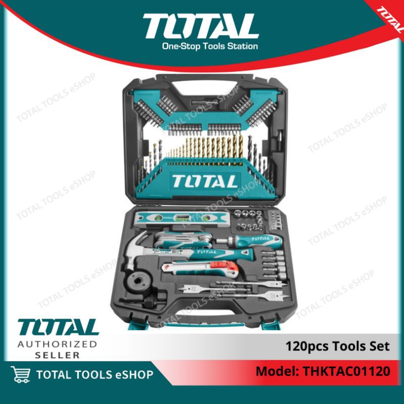 Total Tools Set (120 Pcs) THKTAC01120 | Shopee Malaysia