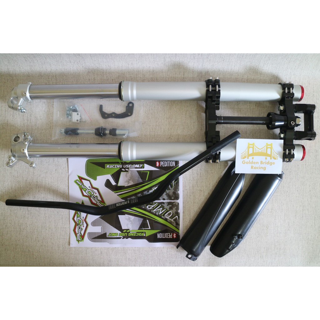 Upside Down USD KLX Front Shock Upsidedown Cross EXPEDITION REAL JUMP ...