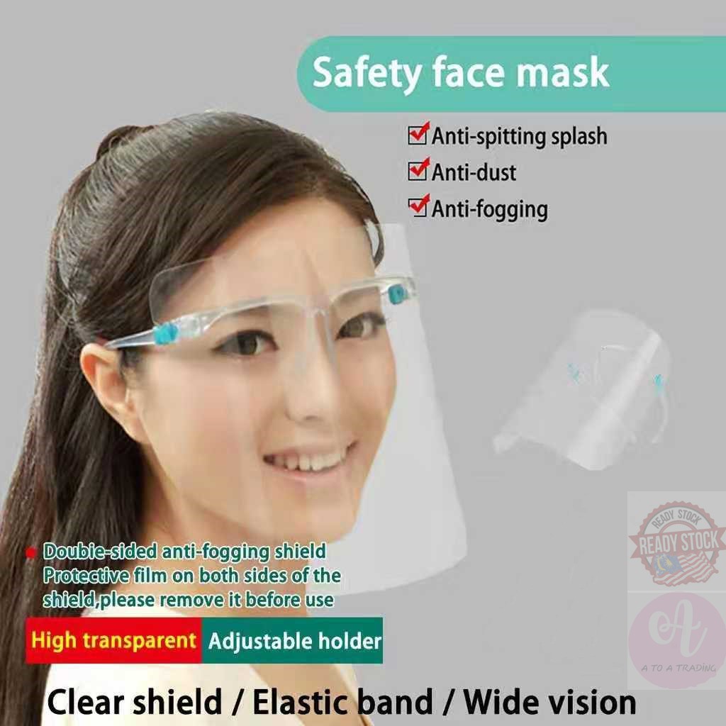 🇲🇾🔥READY STOCK🔥🇲🇾Safety Anti-Oil Splash Face Shield Outdoor Kitchen ...