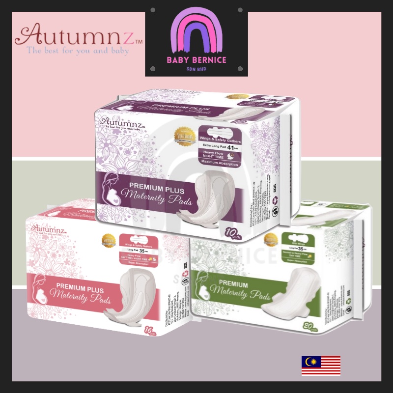 AUTUMNZ *MATERNITY PAD* Premium Plus Maternity Pads Ibu Bersalin ...