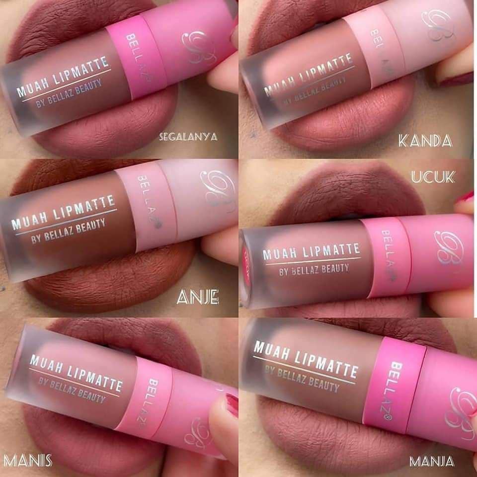 [NEW] MUAH LIPMATTE 6.0 LIPSTICK by BELLAZ BEAUTY [NEW AND READY STOCK ...