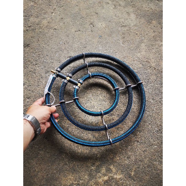 Fish pond Koi exploding oxygen strip oxygen disk bubble strip gas stone ...