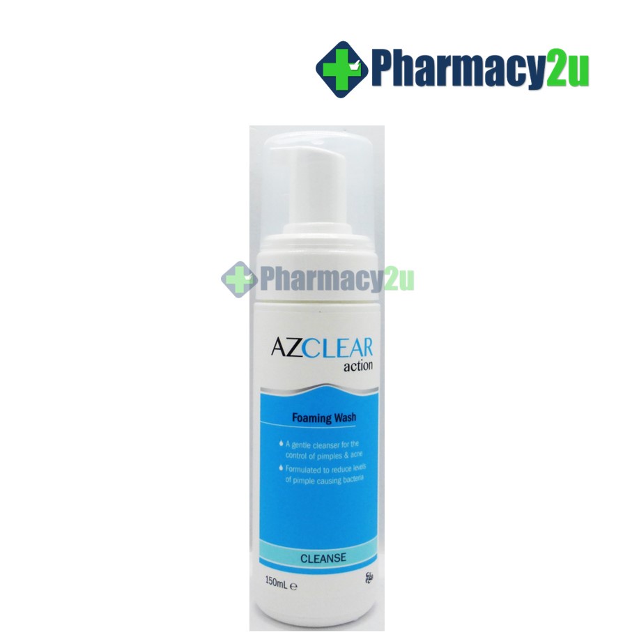 EGO AZCLEAR ACTION FOAMING WASH FOR PIMPLES AND ACNE PRONE SKIN 150ML ...