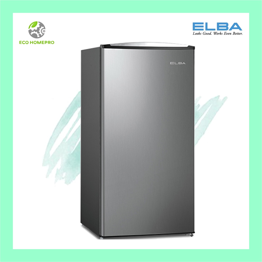 ELBA 185L Single Door Fridge ER-C1815(SV) (Grey) | Shopee Malaysia