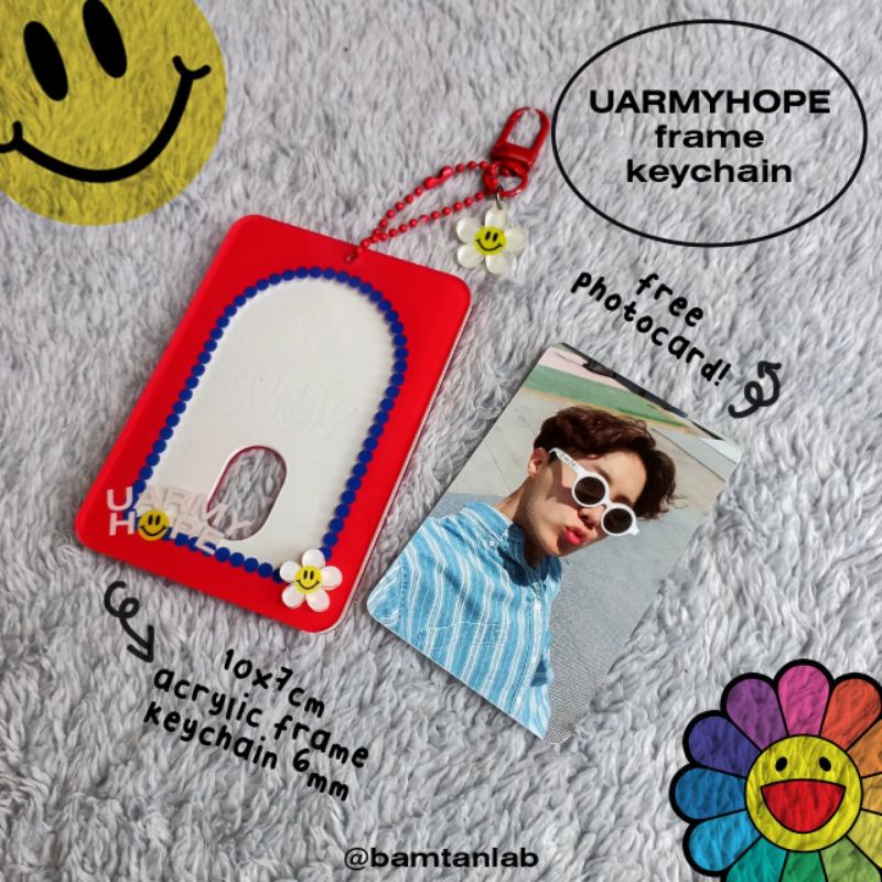 GANTUNGAN [PRE-ORDER] Uarmyhope FRAME Keychain Acrylic (designed by ...