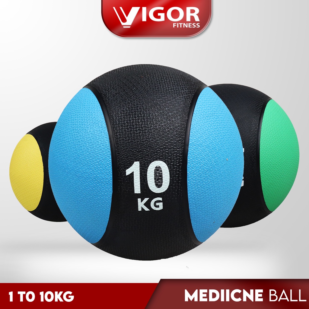 Vigor Fitness Medicine Gravity Bounce Rubber Ball / Bola Getah Melantun ...