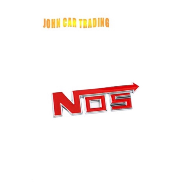 NOS Emblem Logo Car Emblem Logo NOS Nitrous Oxide Rear Trunk Emblem ...