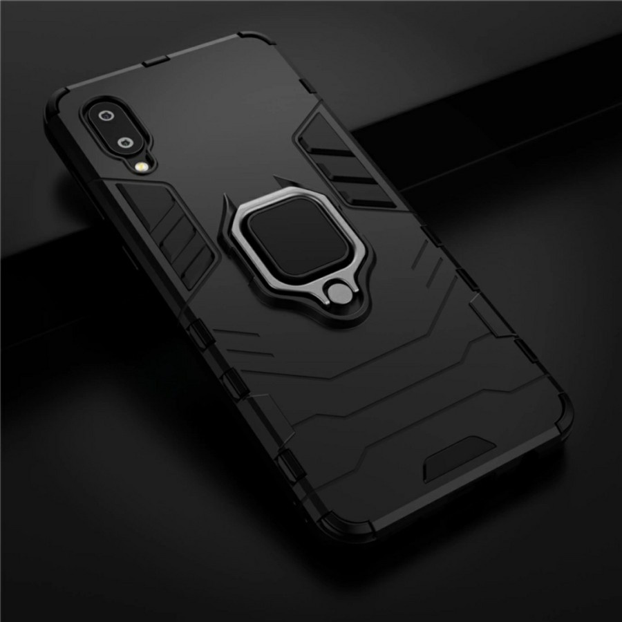 Samsung A02 / M02 Armor Panther with Ring Cover i-Ring 360 Hard Case ...