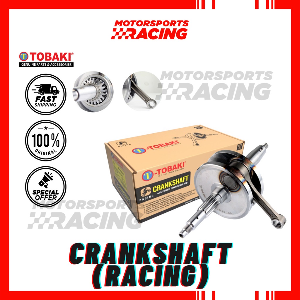 Y15ZR/LC135 5S/FZ1👈🏼 TOBAKI RACING CRANKSHAFT SET WITH FORGED ...