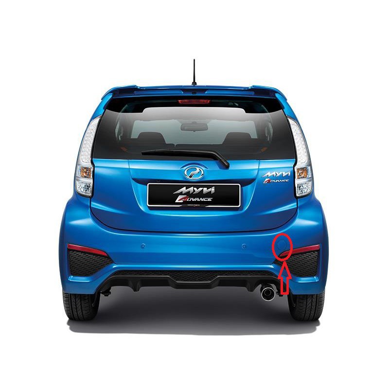 PERODUA MYVI SE ICON 2015 1.5CC REAR BUMPER TOWING COVER | Shopee Malaysia