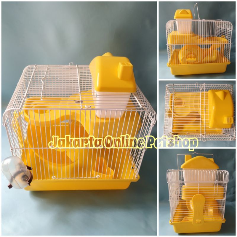 [JOP] Medium Hamster Cage | Shopee Malaysia